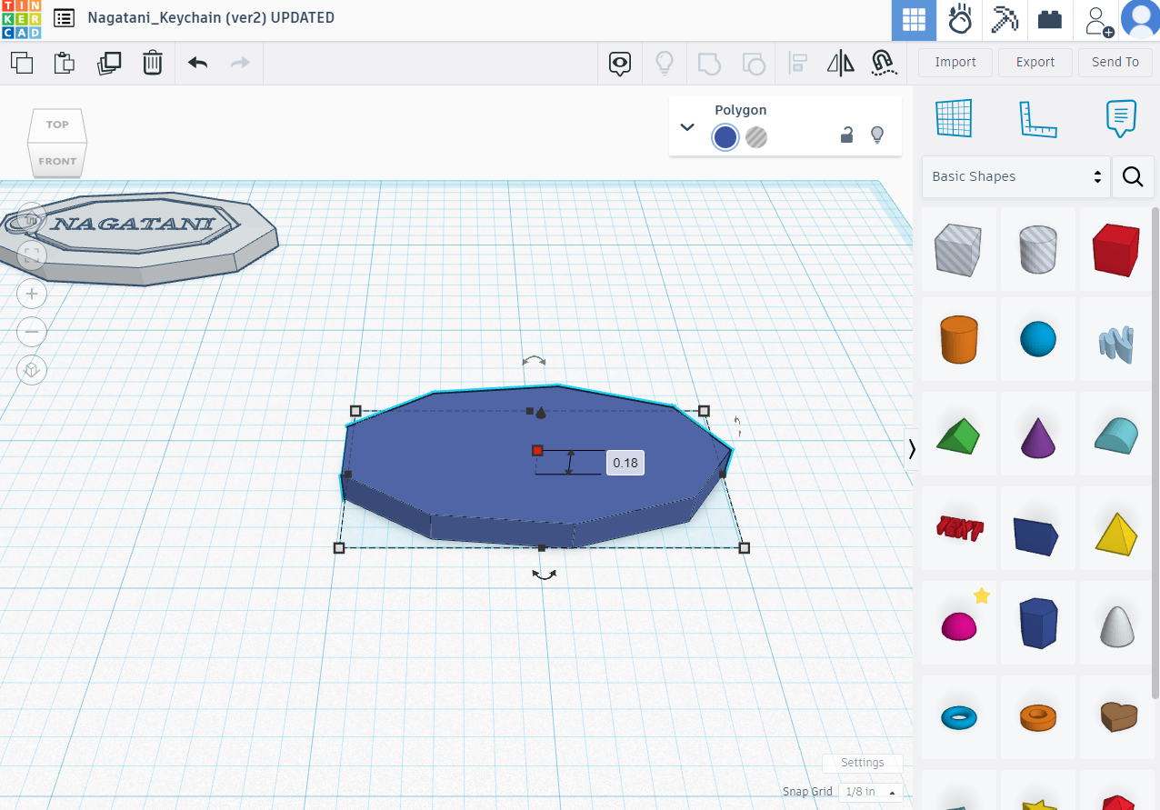 Introduction to Tinkercad: Name Keychain : 13 Steps (with Pictures) - Instructables