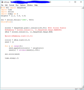 Responsive LED Backlight With Arduino and Python : 5 Steps (with ...