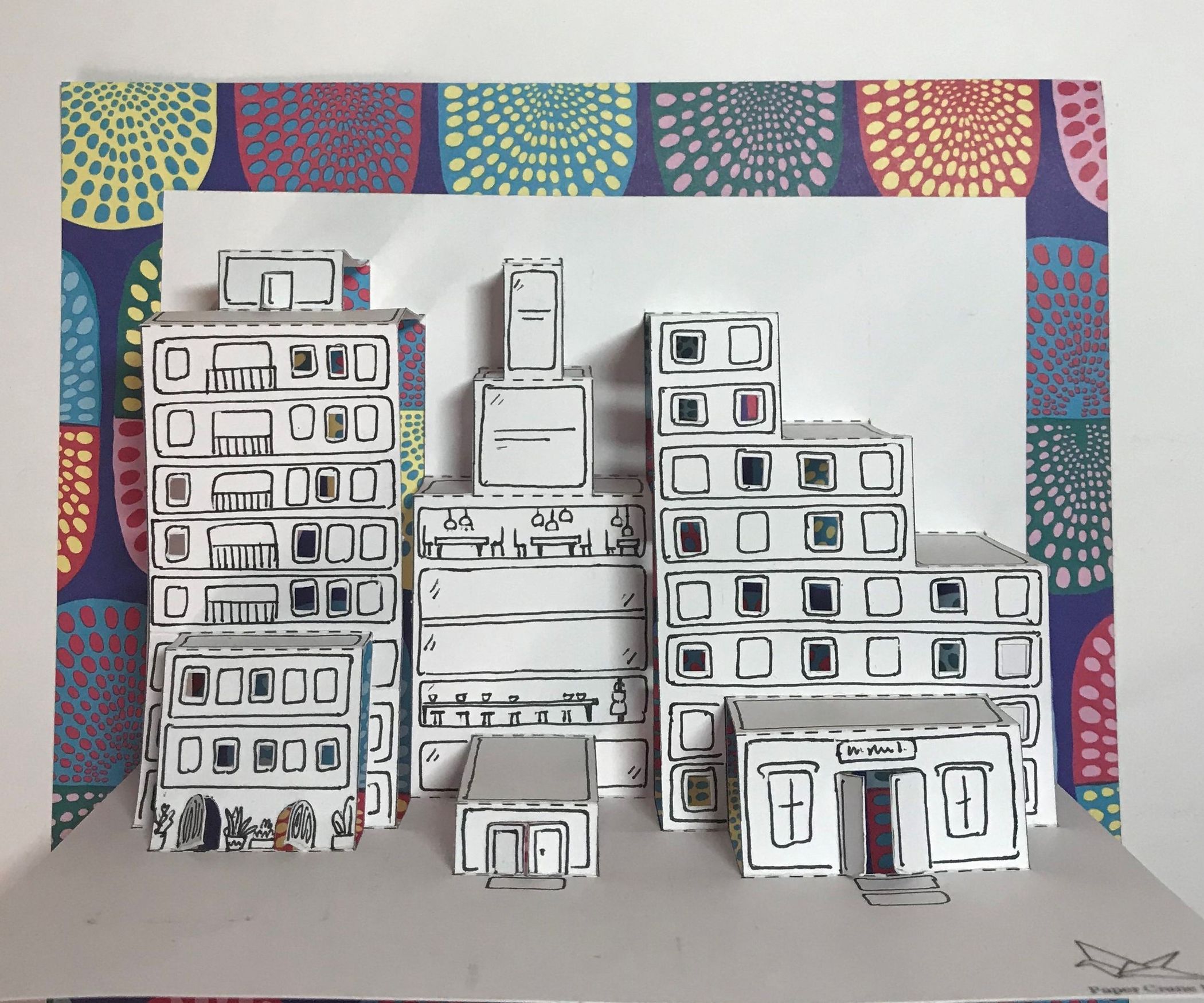 Pop Up Skyline Card : 4 Steps - Instructables