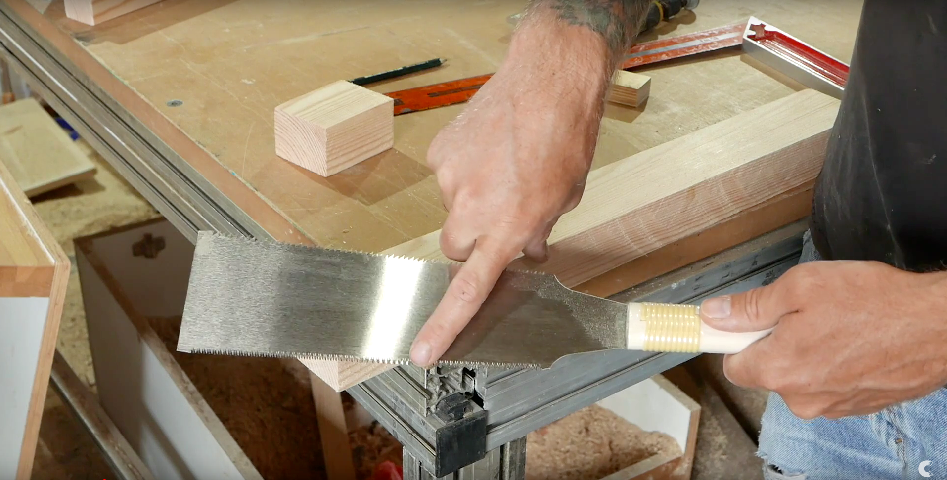 How to Use a Japanese Style Pull Saw : 3 Steps (with Pictures ...