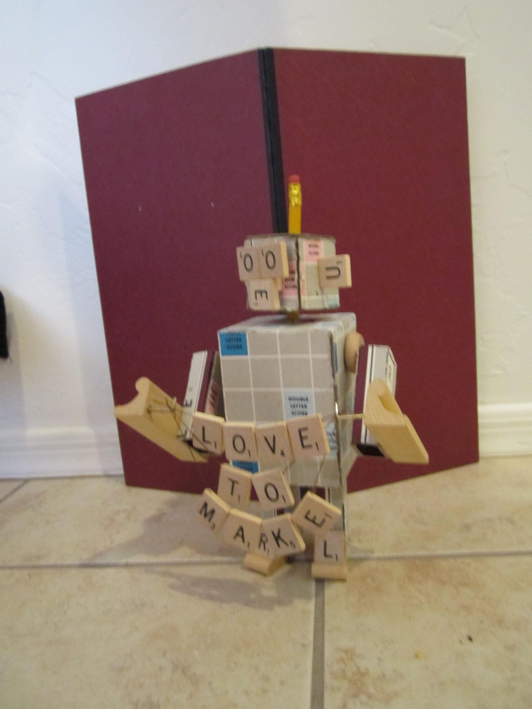 Meet 'OOE' the Scrabble Robot : 6 Steps (with Pictures) - Instructables