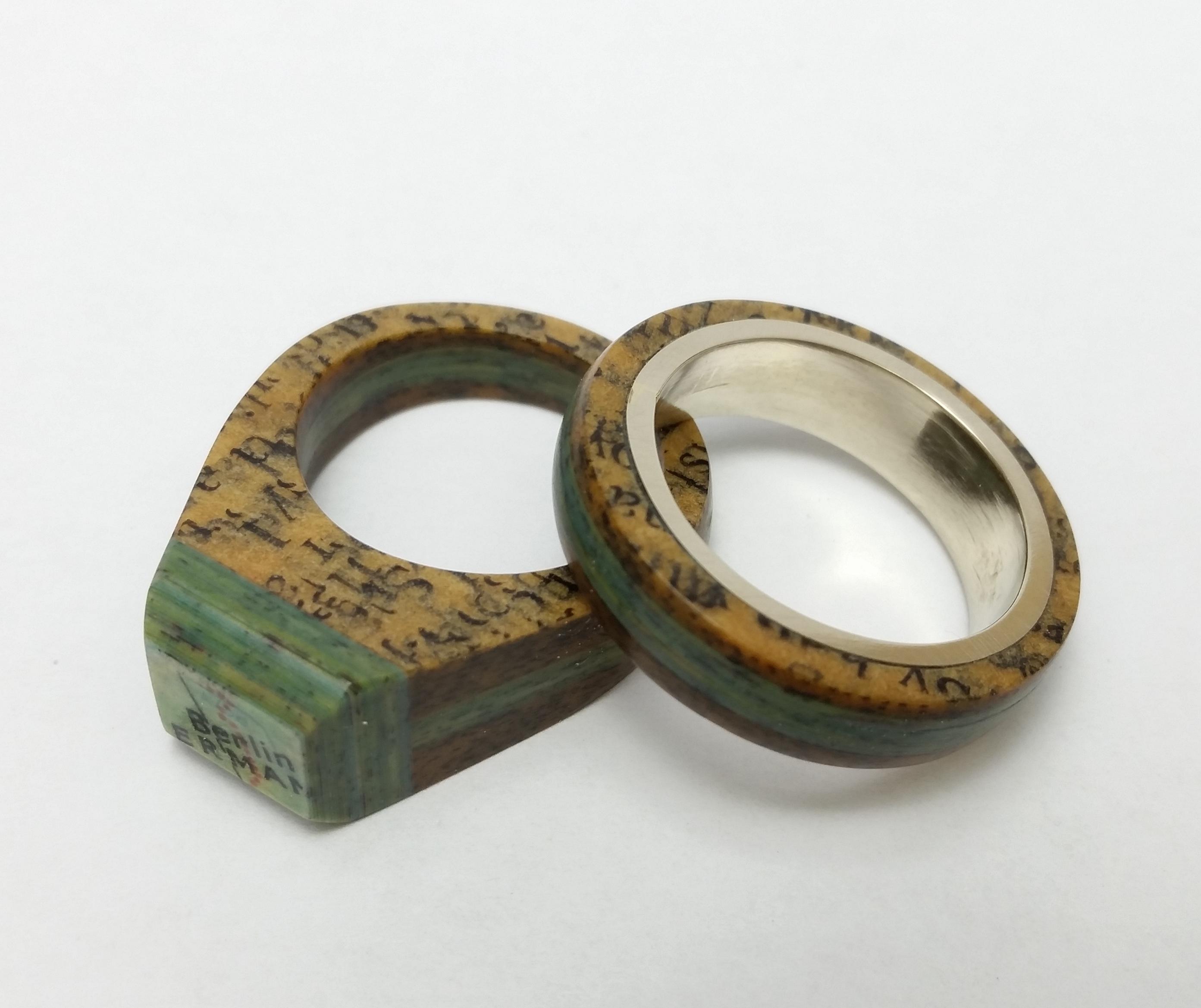 Layered Paper Composite Rings : 13 Steps (with Pictures) - Instructables