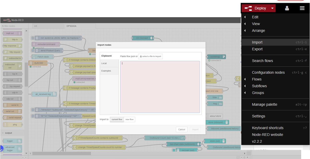 Live IoT Traffic Monitor Dashboard Using Node Red and Radar Sensor : 11 ...