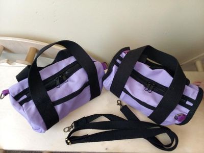 Mini Duffle Bag Purse With Liner + Adjustable Shoulder Strap : 10 Steps ...