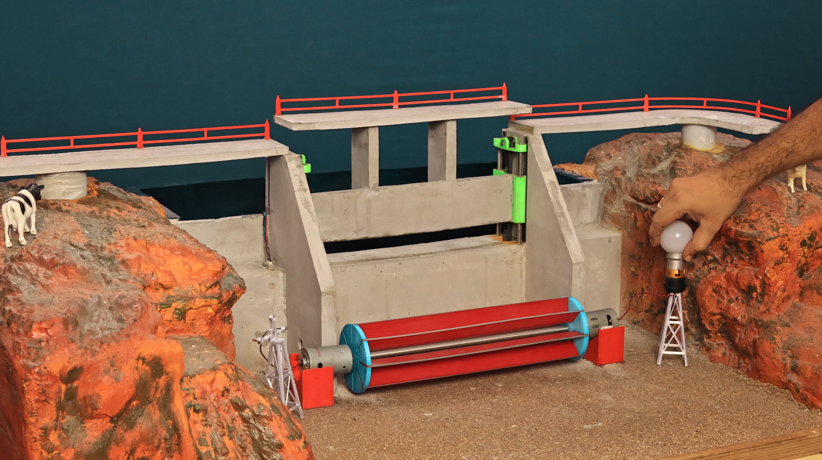 Mini Hydroelectric Concrete Dam : 20 Steps (with Pictures) - Instructables