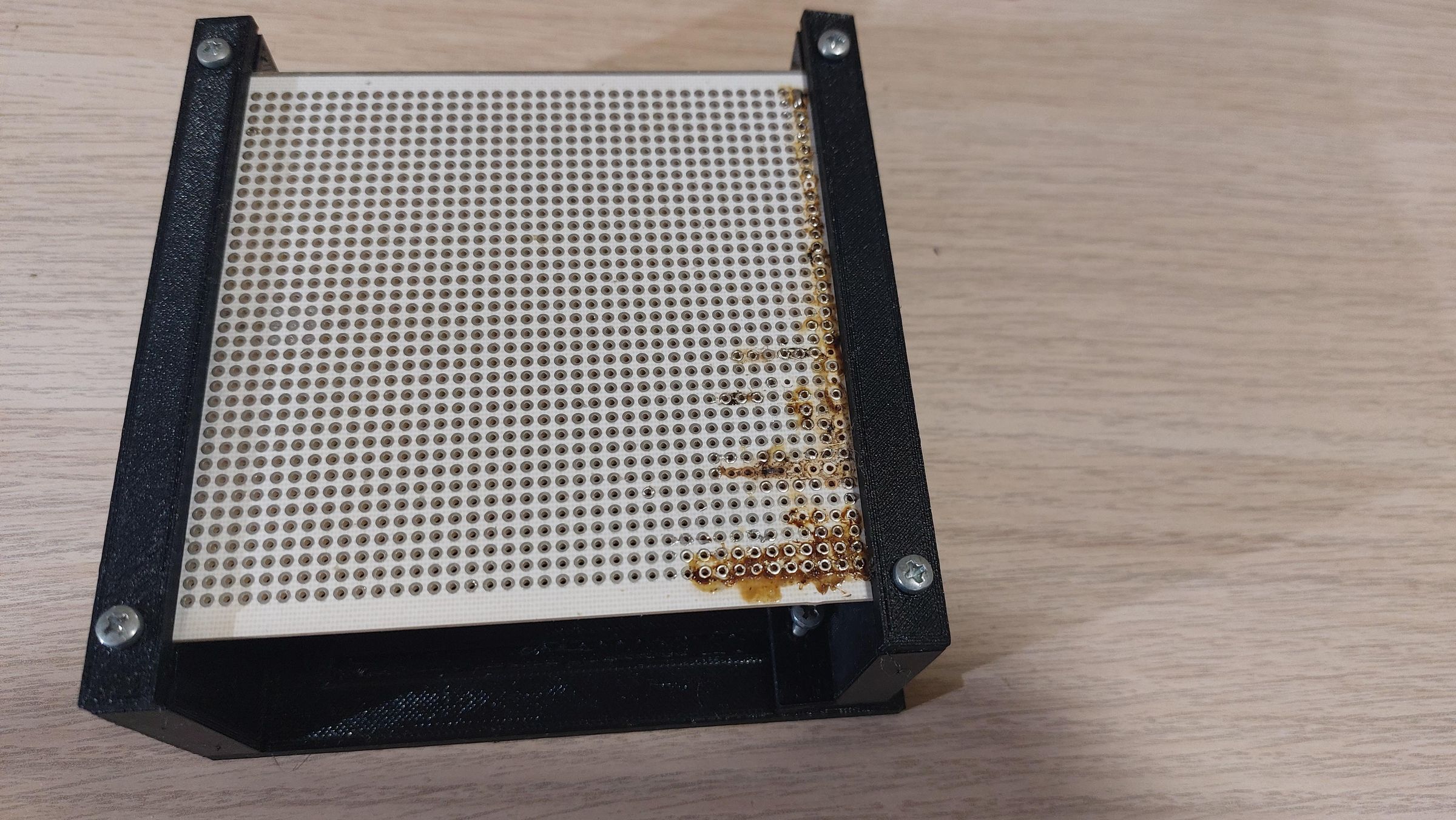 3D Printed Perfboard Holder : 4 Steps - Instructables