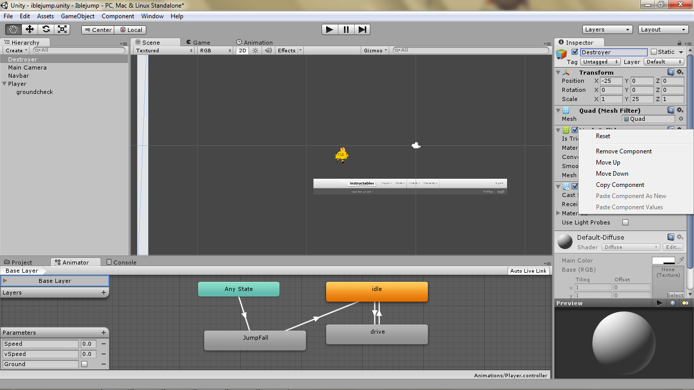 Make a 2D Video Game With Unity : 19 Steps (with Pictures) - Instructables