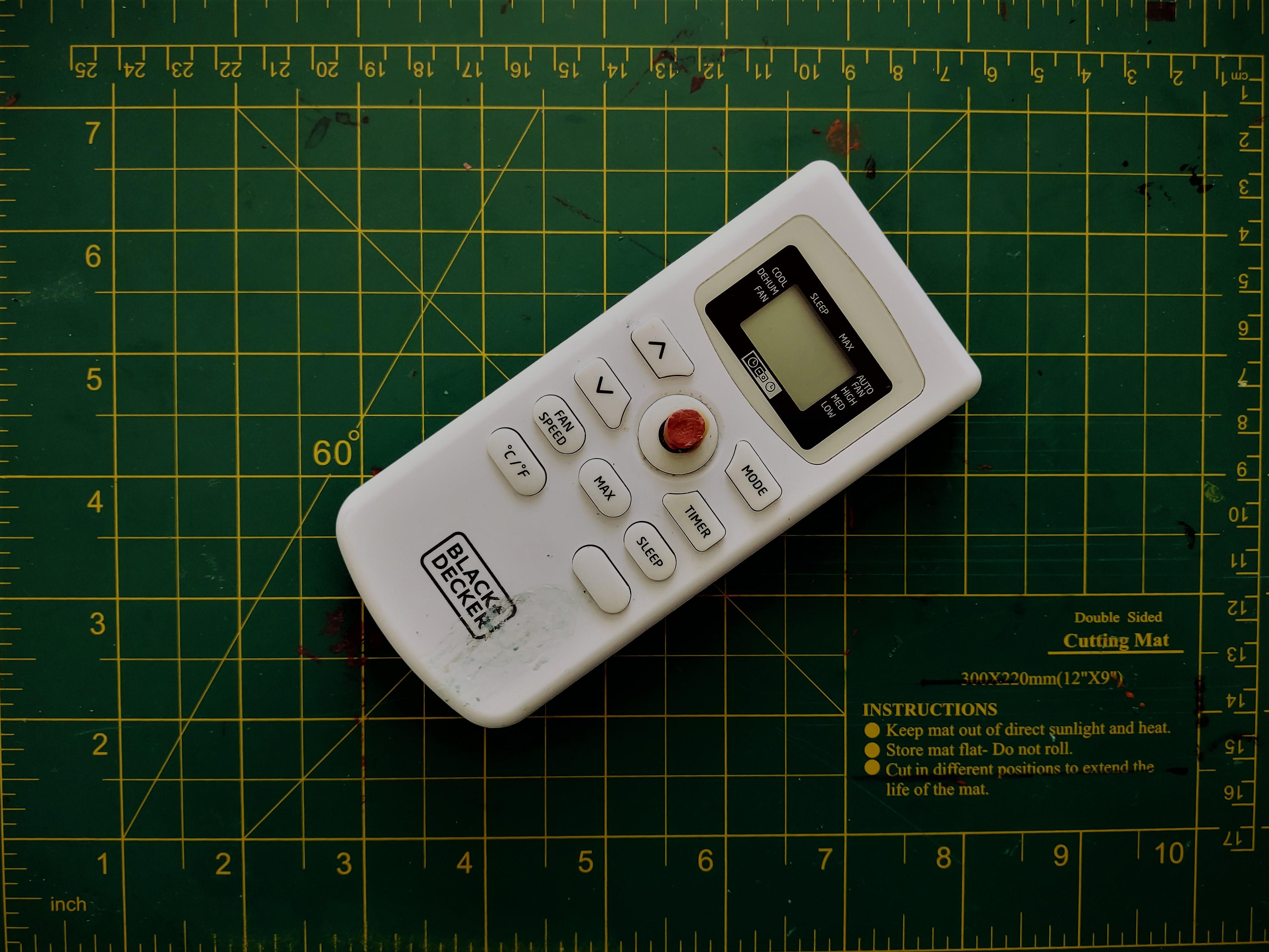 Automating an Air Conditioner Remote Control : 5 Steps - Instructables