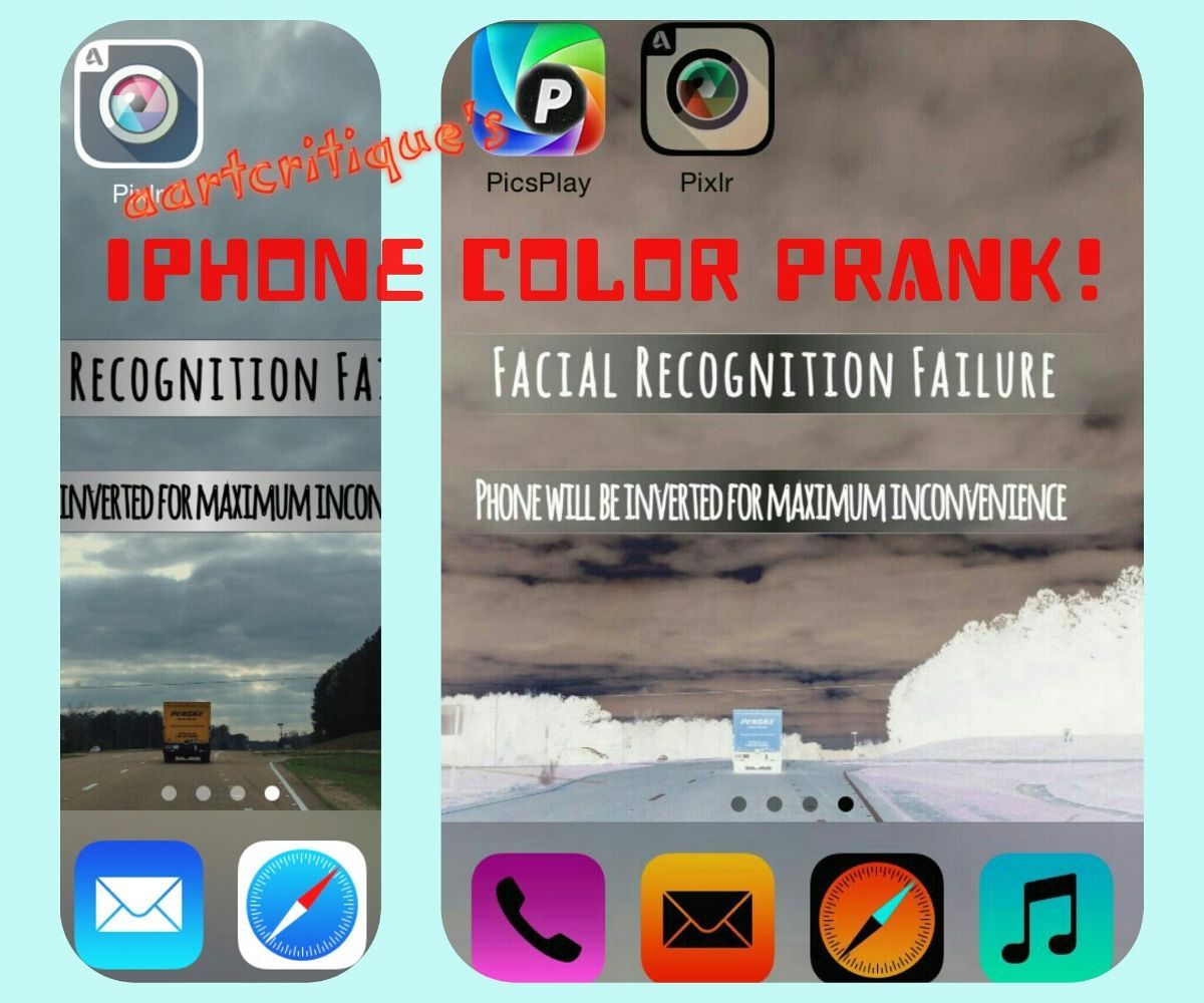 Easy IPhone Color Prank : 4 Steps - Instructables