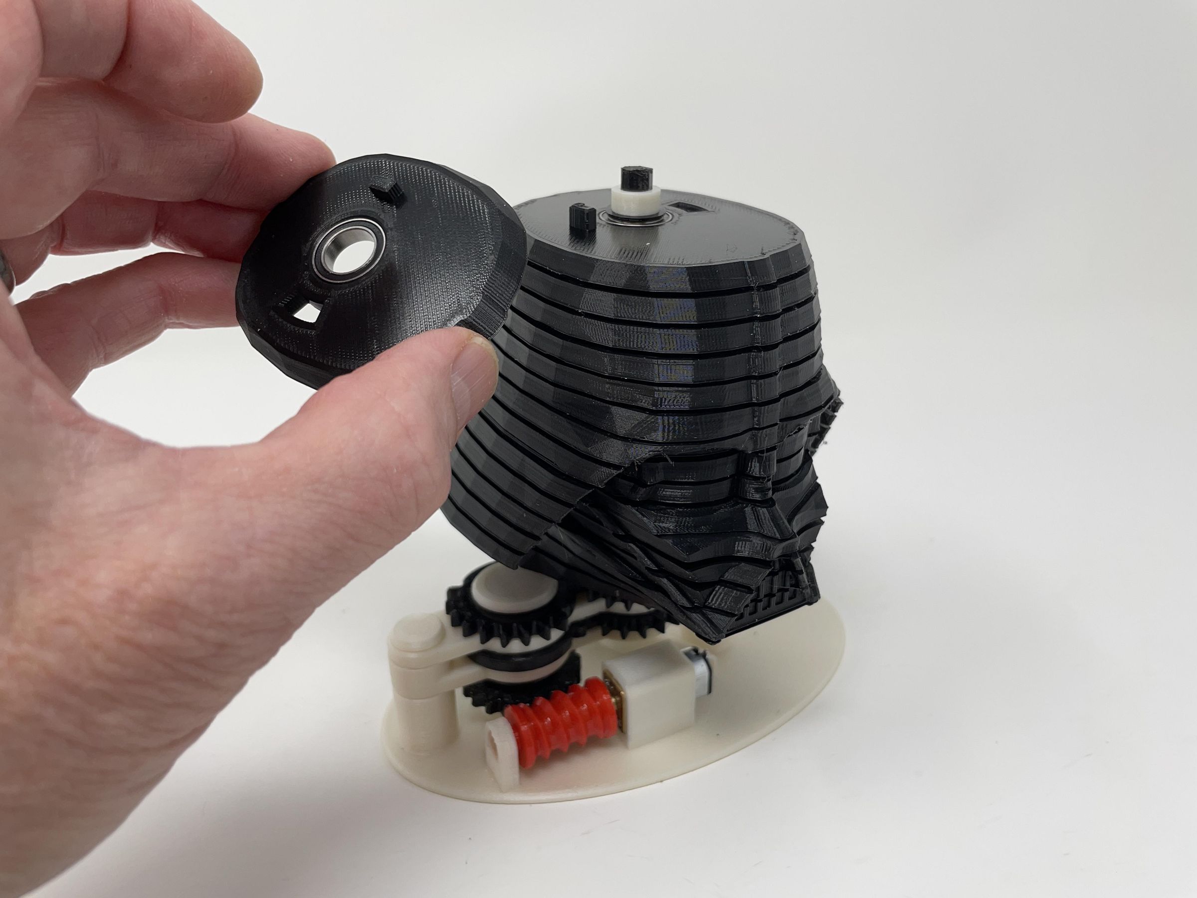 Darth 2: a 3D Printed Animated Darth Vader Helmet. : 5 Steps (with ...