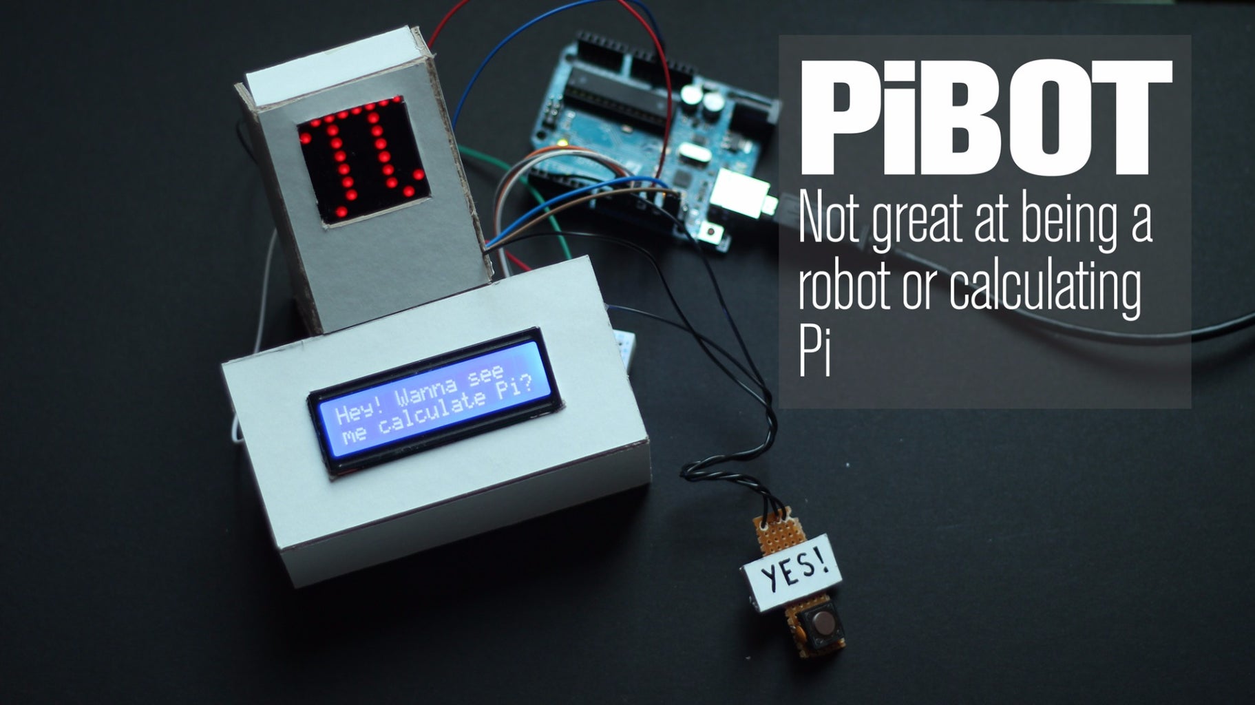 Pibot Calculating Pi With An Arduino Uno 5 Steps Instructables