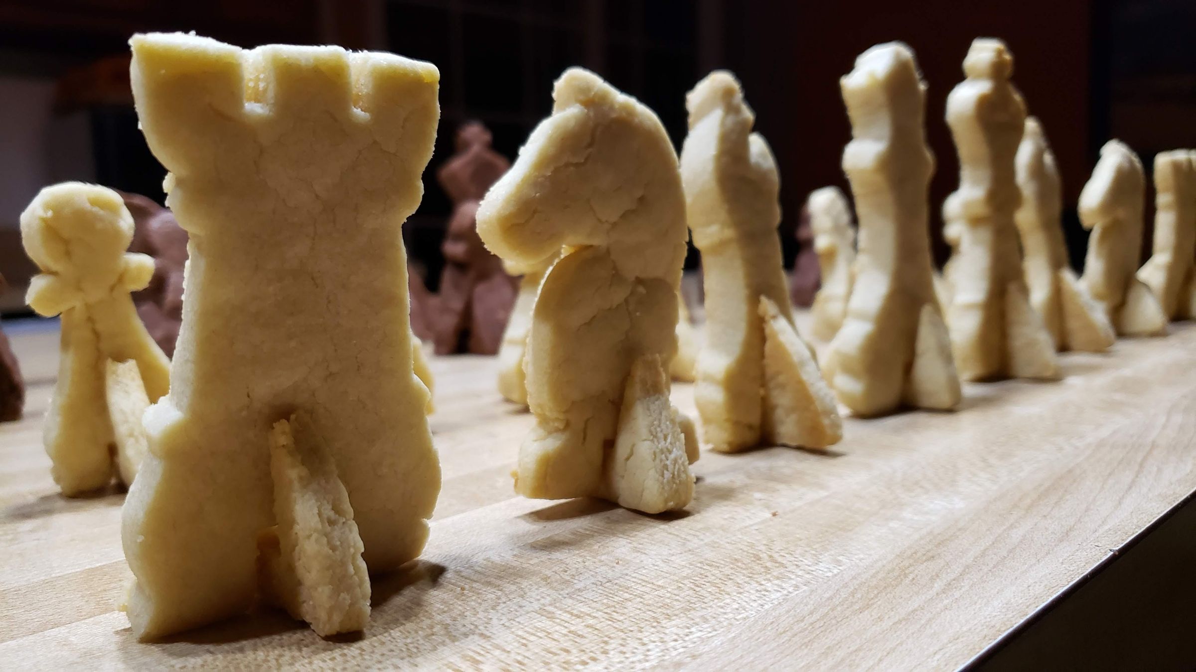 The Baker's Gambit – a 3D Sugar Cookie Chess Set : 13 Steps (with ...