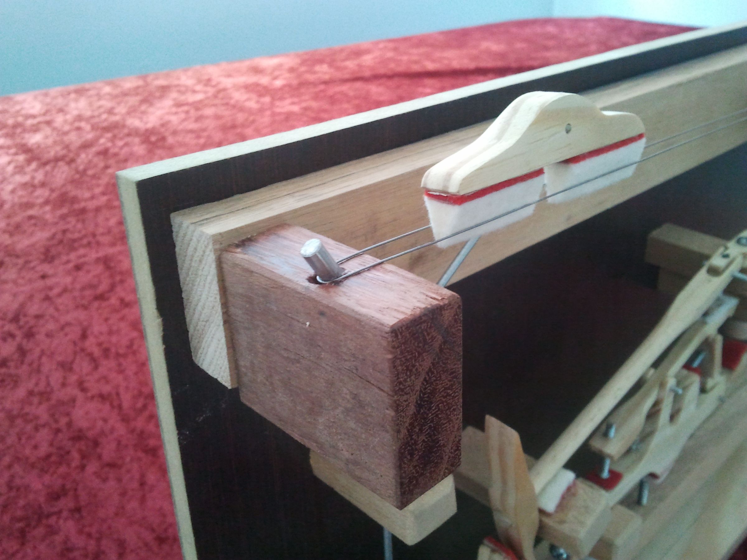 Hand Making a Grand Piano Action Model : 10 Steps - Instructables