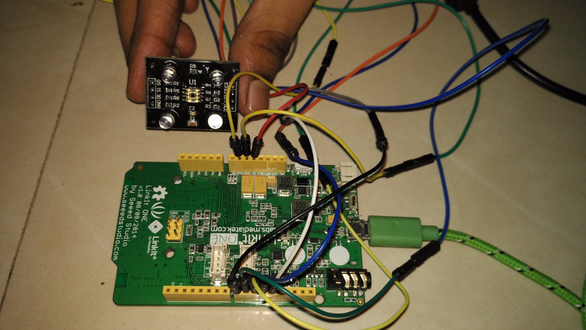 Colour Detection Using TCS3200 Colour Sensor and LinkIt One Board : 3 Steps - Instructables
