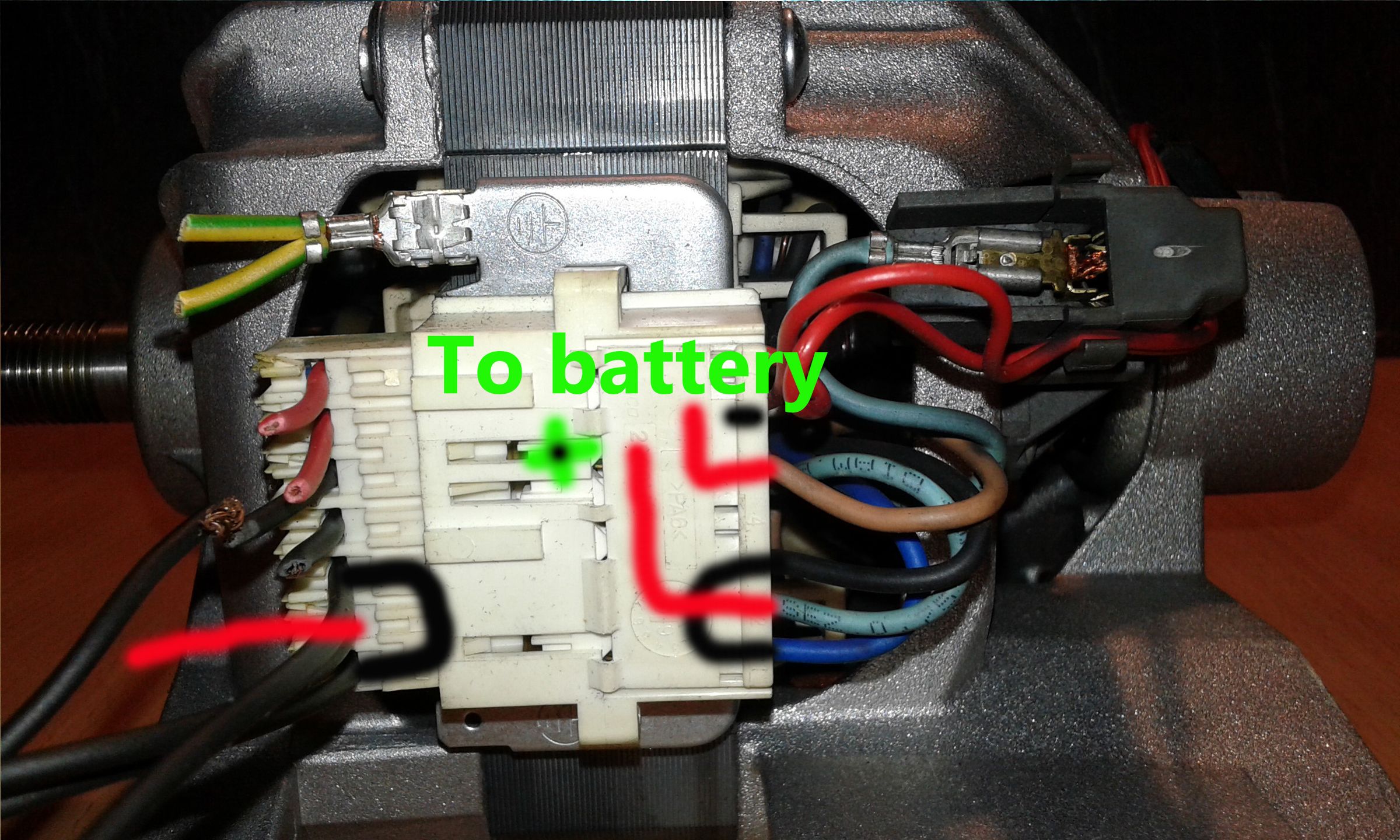 Washing Machine Motor Wiring Basics : 3 Steps - Instructables