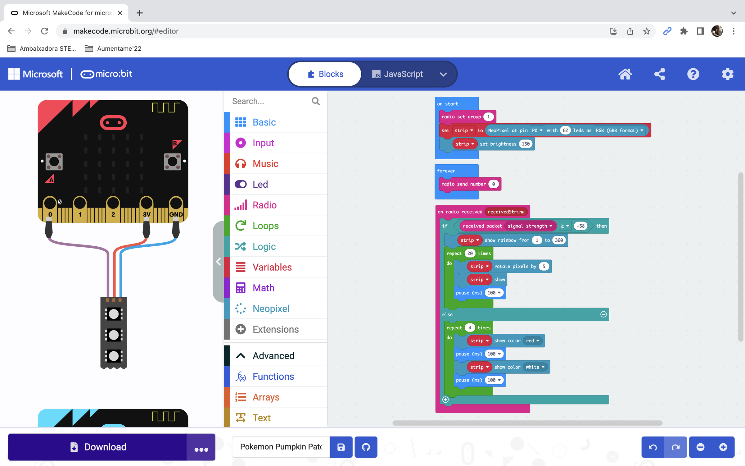 Pokemon Pumpkin Patch With Micro:bit and Tinkercad 🎃 : 6 Steps (with ...