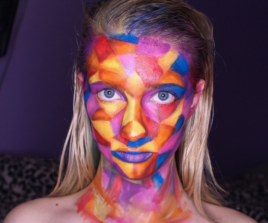How To Picasso Cubism Makeup 8 Steps Instructables