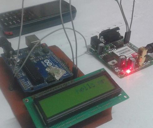 Wireless Notice Board Using GSM : 4 Steps - Instructables