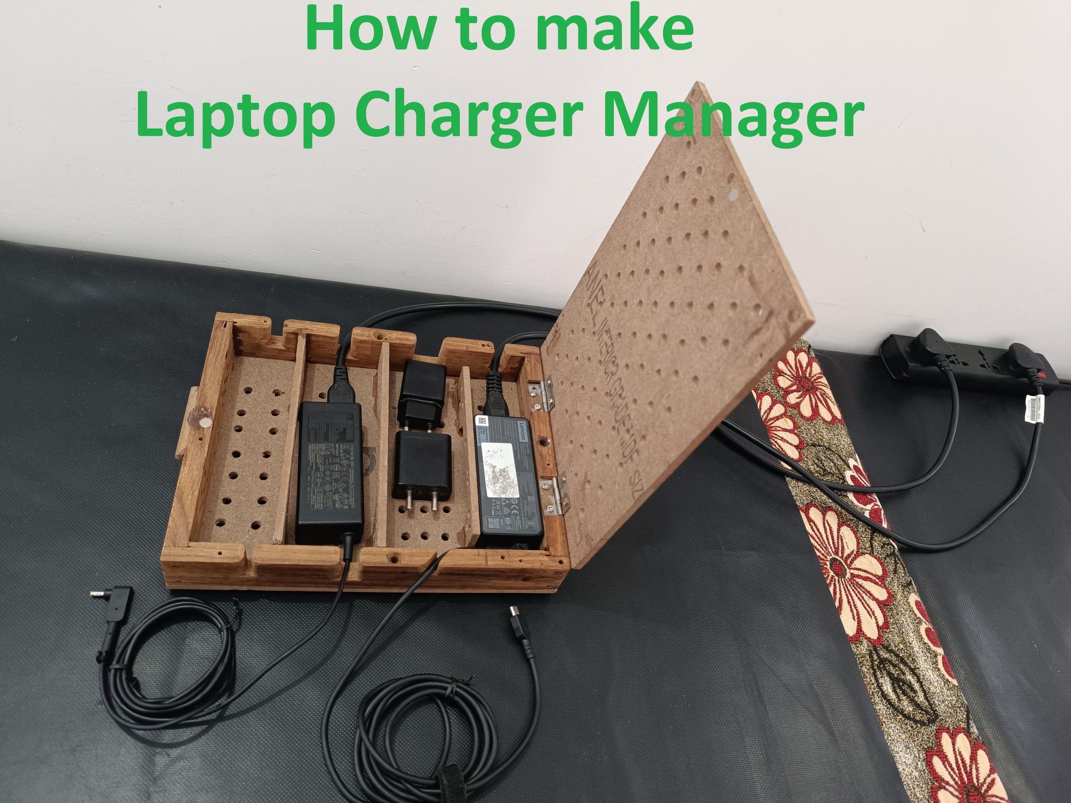 Laptop Charger Manager : 9 Steps - Instructables