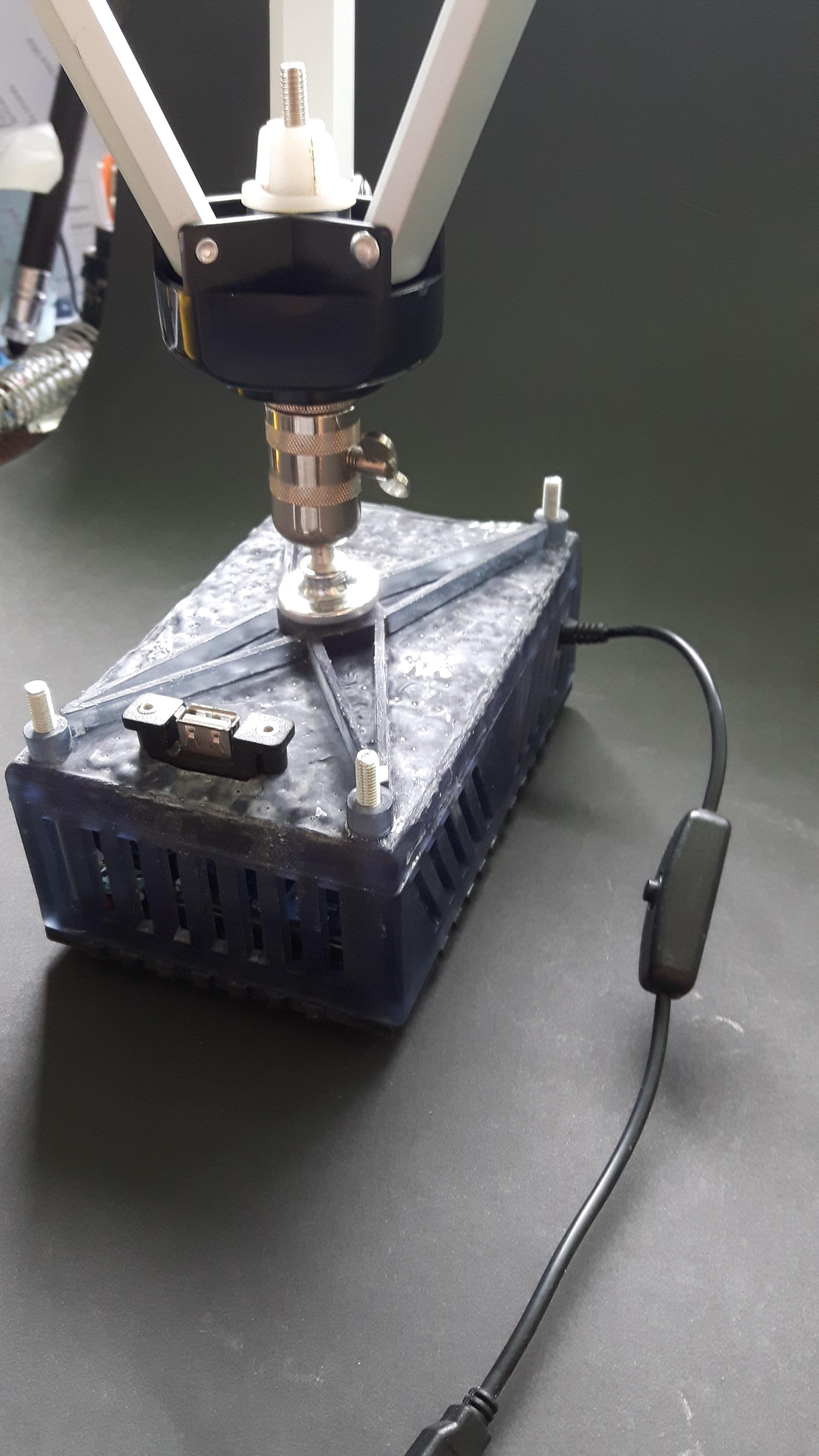 Soldering Microscope From SLR Zoom Lens and TV Wall Mount : 14 Steps ...