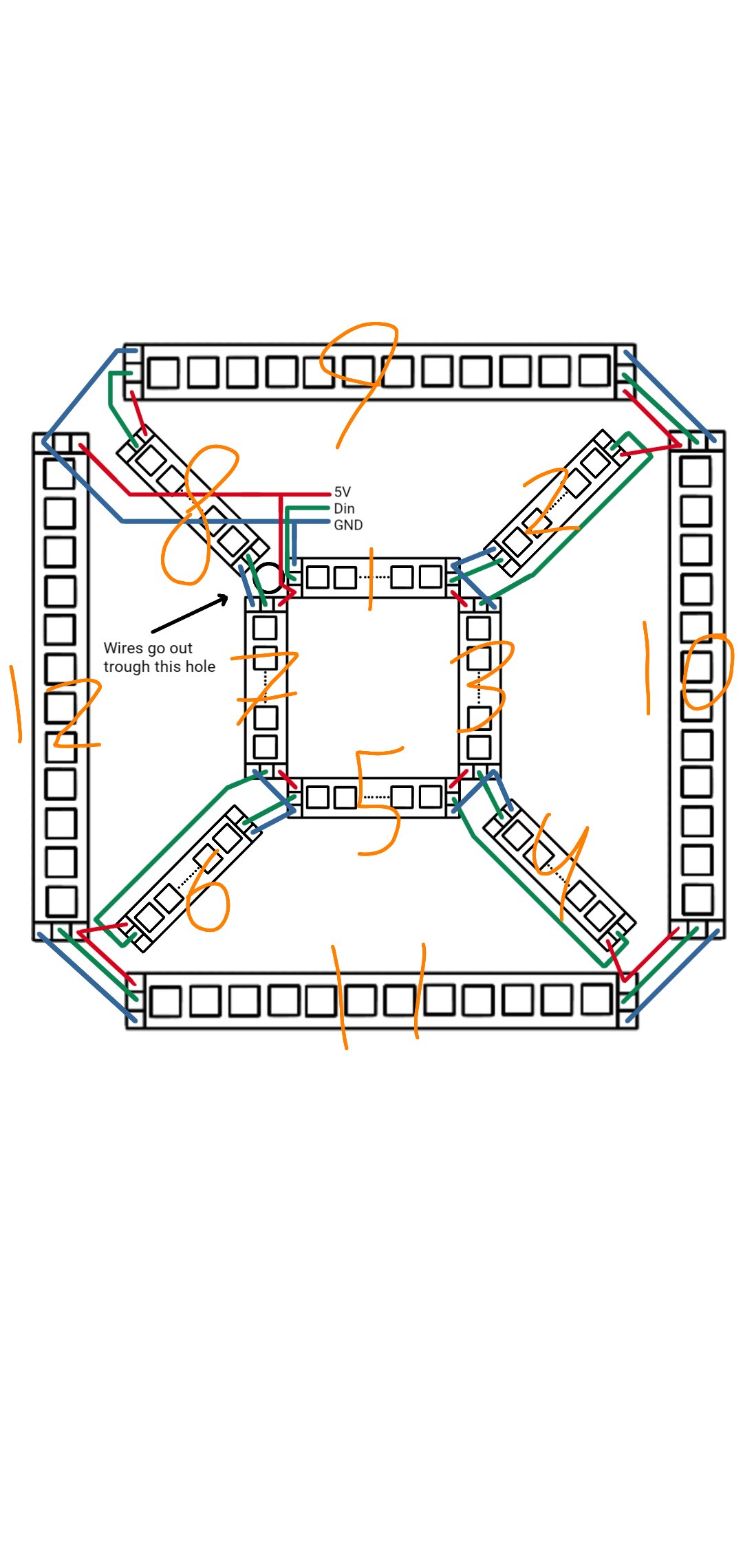 "Easy" Infinity Cube : 14 Steps (with Pictures) - Instructables