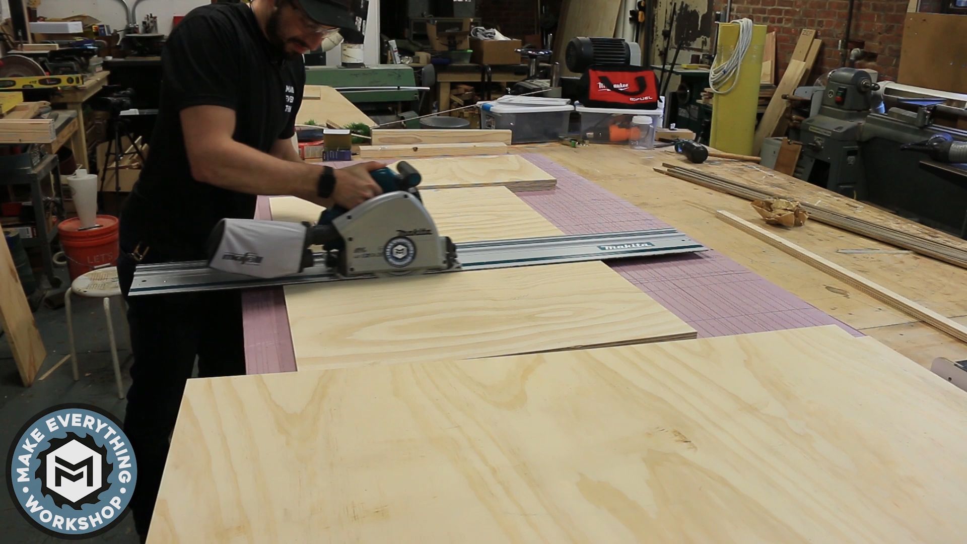 Scrap Cart From a Single Plywood Sheet (w/ Plans!) : 10 Steps (with ...