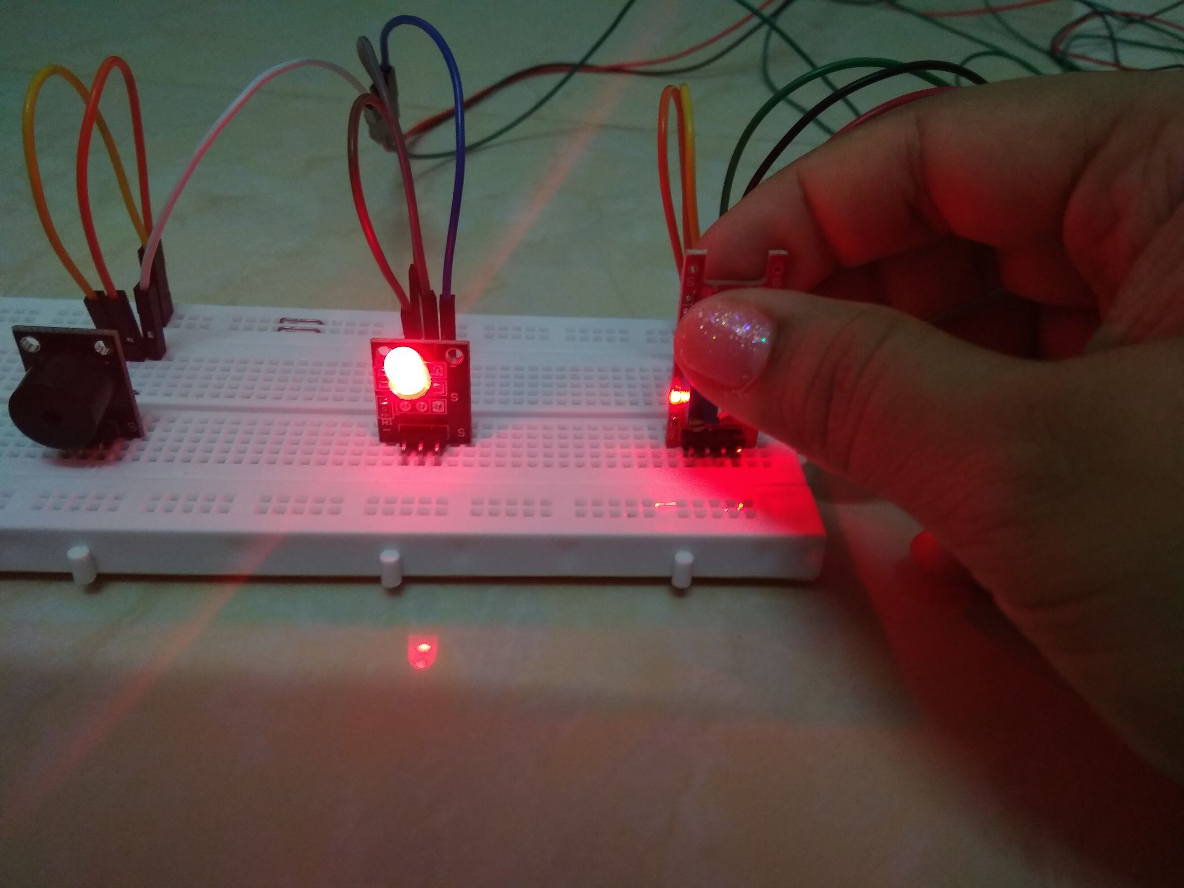 Prototype - Alarm Device Using a Human Touch Sensor (KY-036) : 4 Steps ...