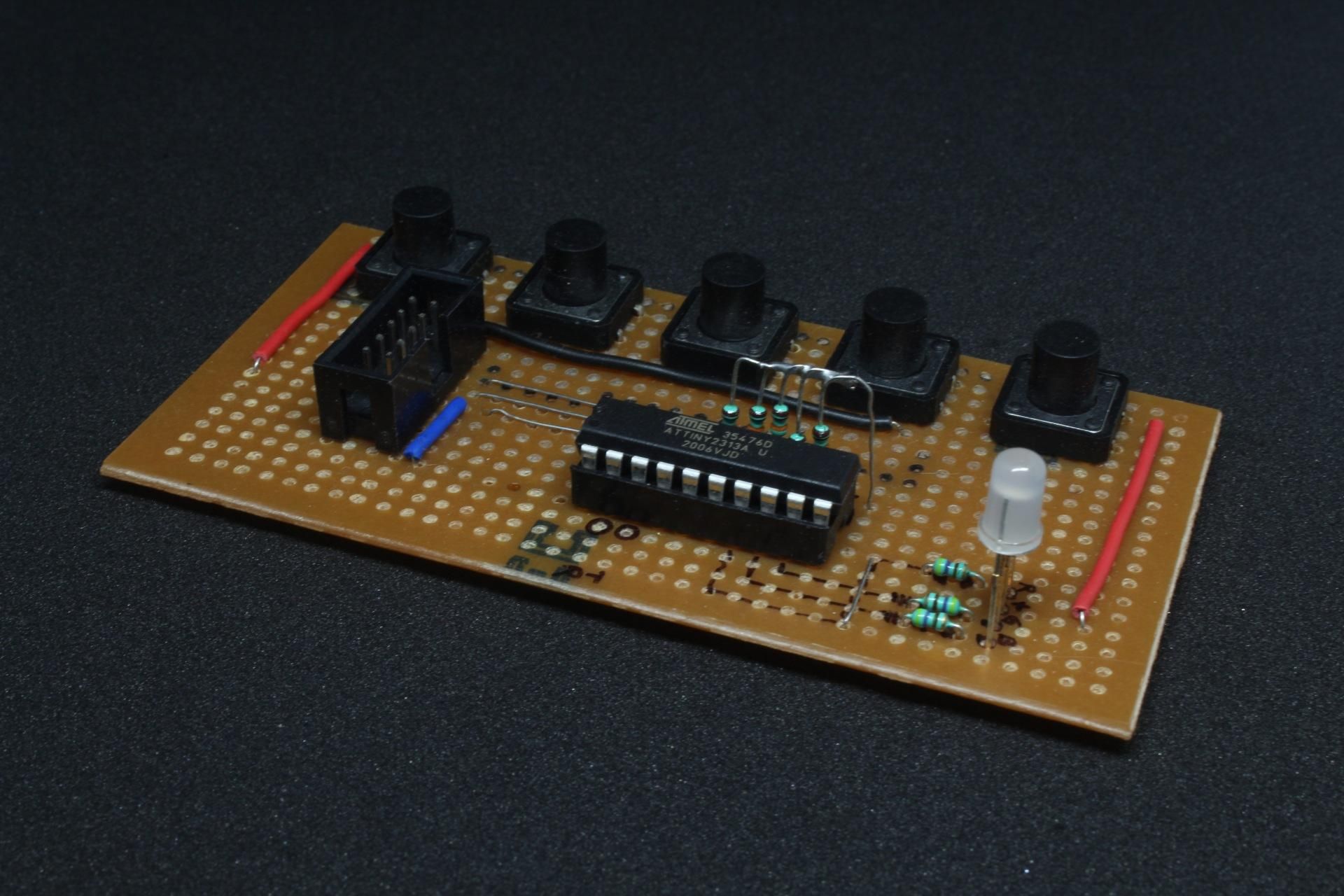 Fun With 4-pin Common Anode RGB LED and XOR Logic Using ATtiny2313A in ...