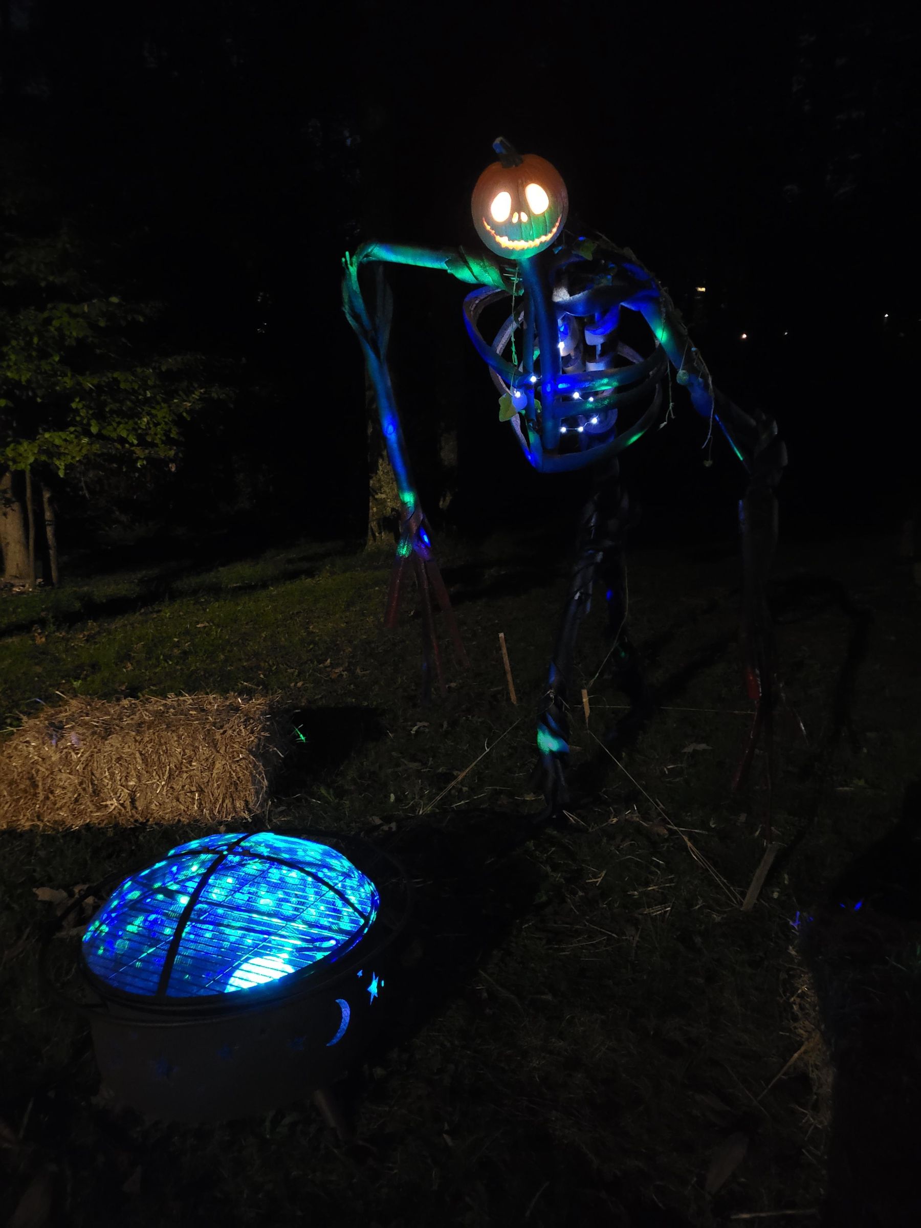 Pumpkin Skeleton From PVC and Pool Noodles : 6 Steps (with Pictures ...