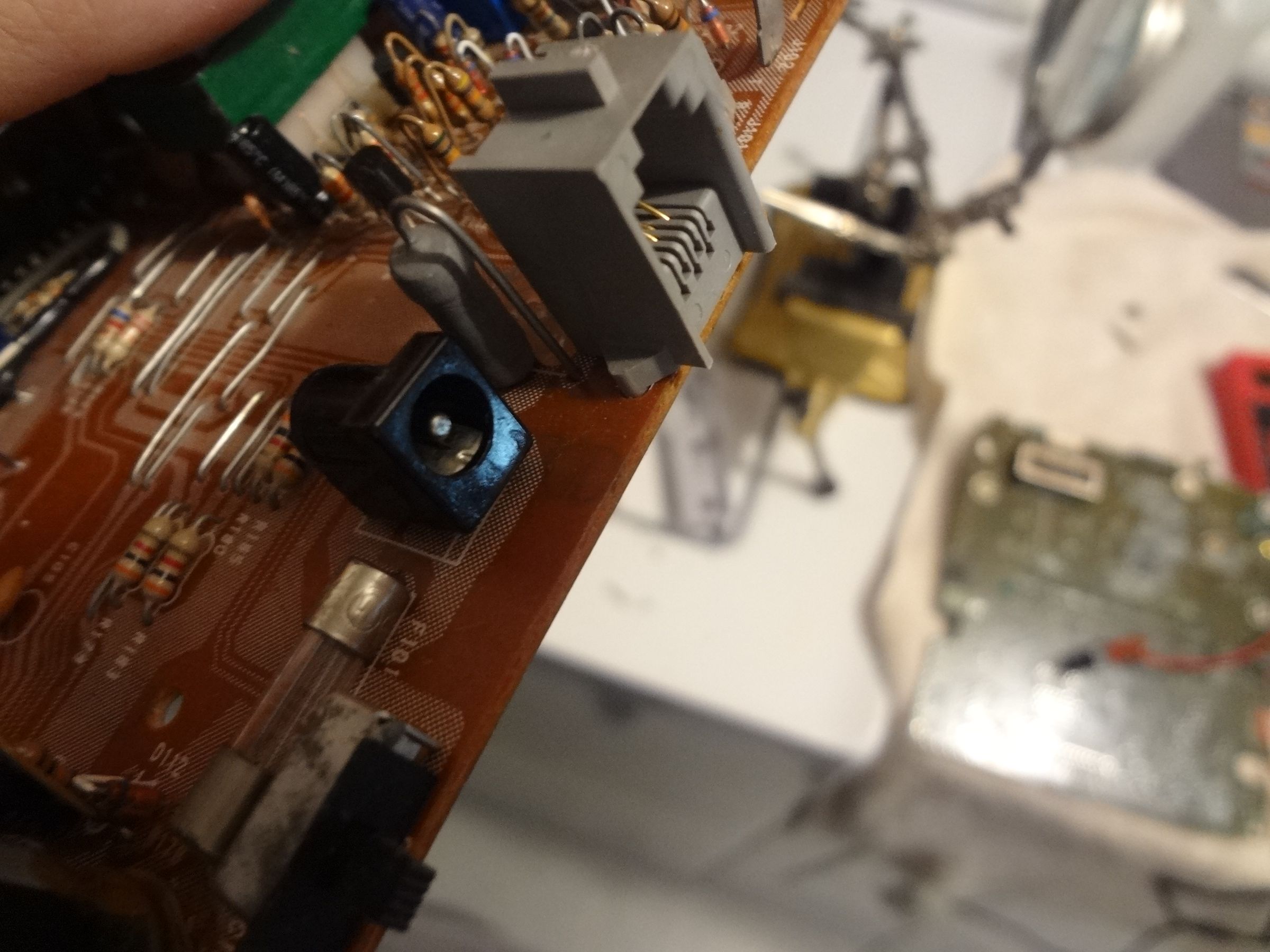 Super Nintendo Power Plug Input Replaced With Common Style. : 5 Steps ...