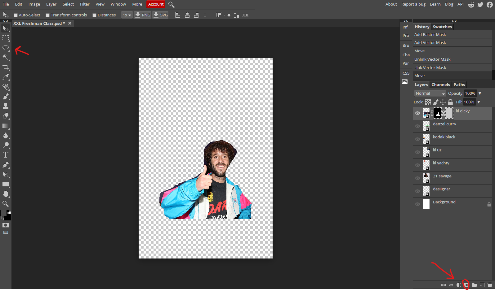Photopea Tutorial: XXL Freshman Poster : 6 Steps - Instructables