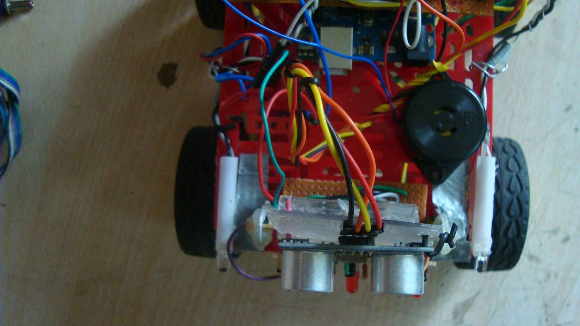 The Wireless,Obstacle Detecting,Beeping Robot Using Arduinos! : 11 Steps (with Pictures ...