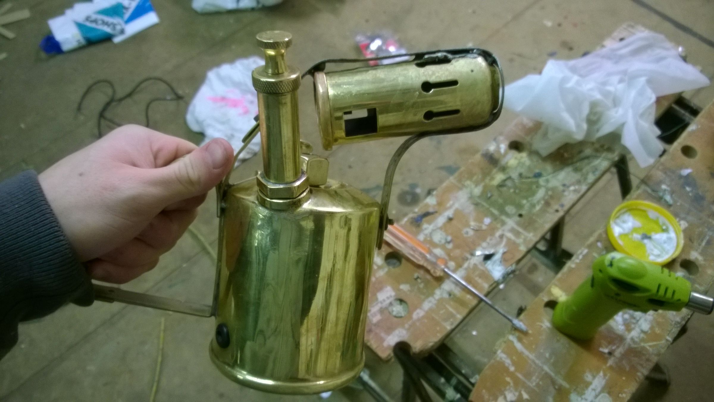 Upcycled Blow Torch Lamp : 6 Steps - Instructables