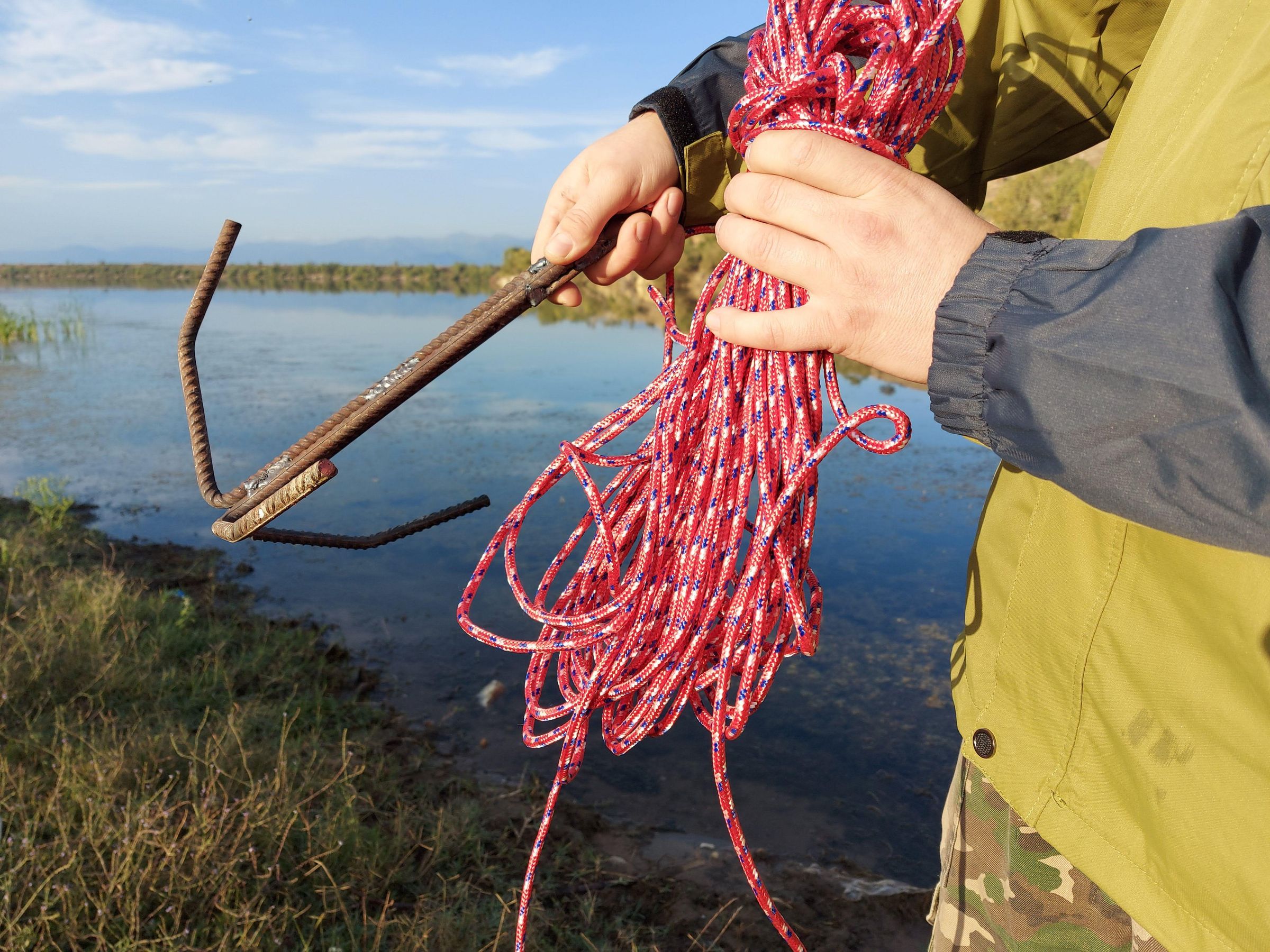 Grappling Hook From Construction Rebar : 4 Steps (with Pictures ...