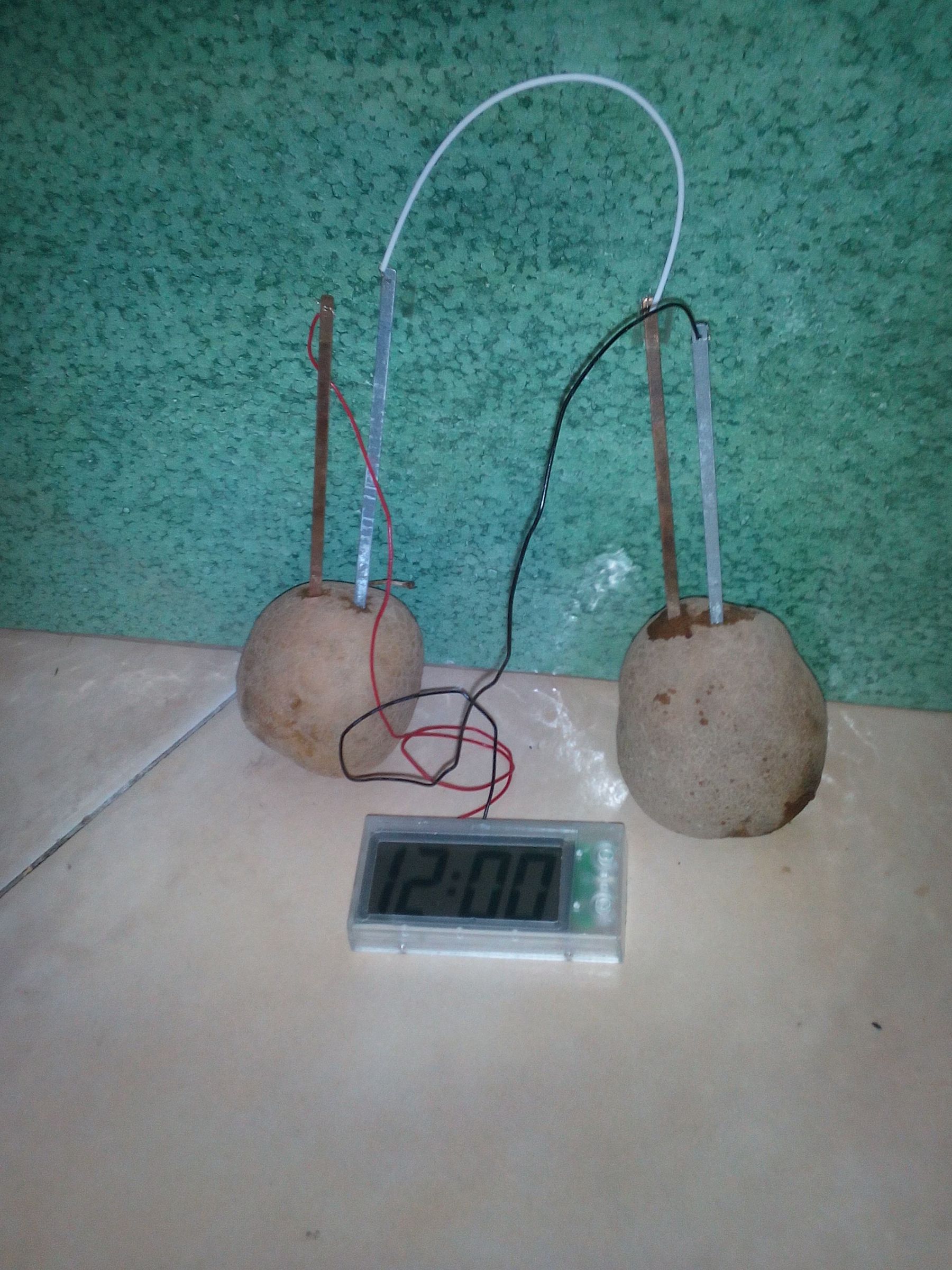 DIY Potato Clock : 6 Steps (with Pictures) - Instructables