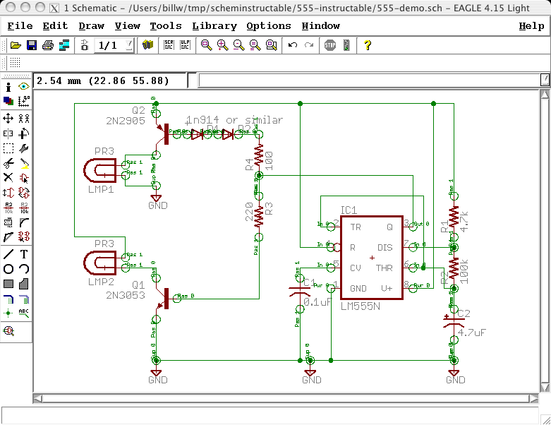 How To Draw Schematic In Eagle