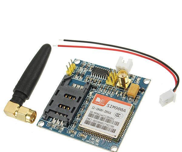 Gsm Sim900a Arduino Tutorial Easy 4 Step 5 Steps Instructables 4166