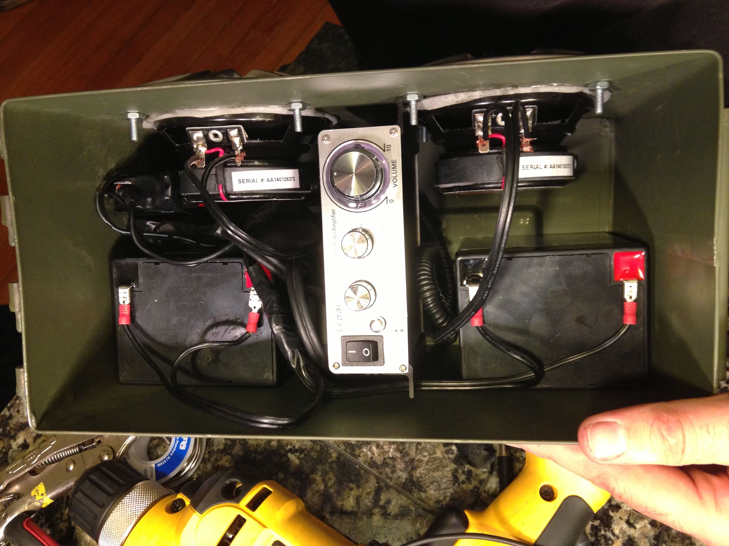 Ammo Box Speakers : 7 Steps (with Pictures) - Instructables