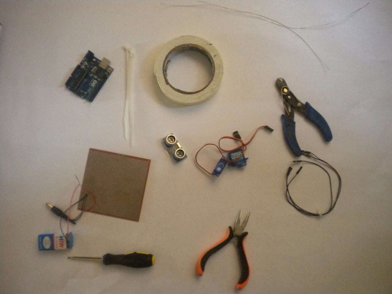 Build Your Own Insect Robot Using Arduino And Servo 6 Steps Instructables
