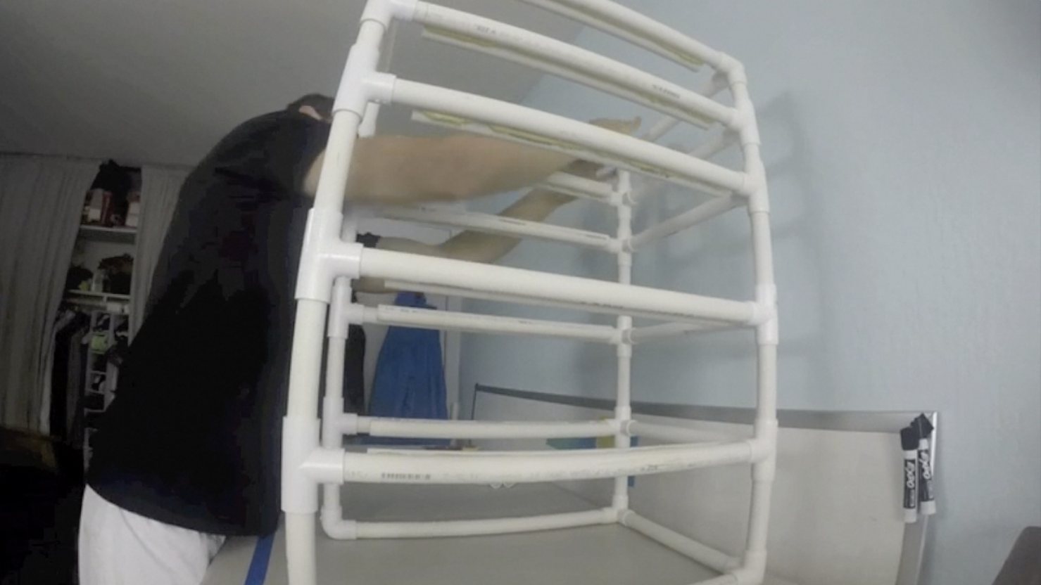 Fully Adjustable PVC Rack and Shelving - $29 : 3 Steps (with Pictures ...