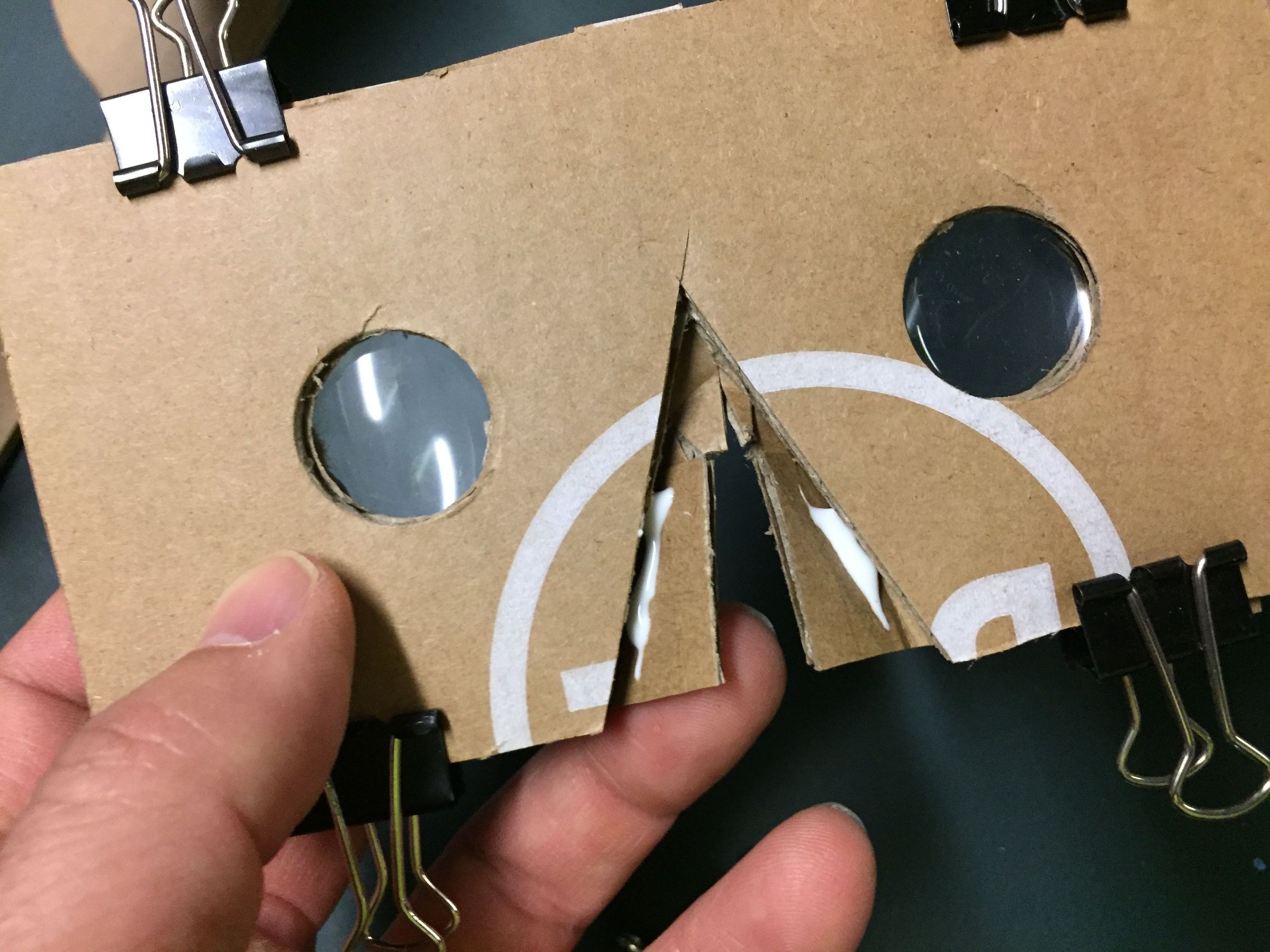 How to Make a Google Cardboard VR Viewer, Simplified : 11 Steps (with ...