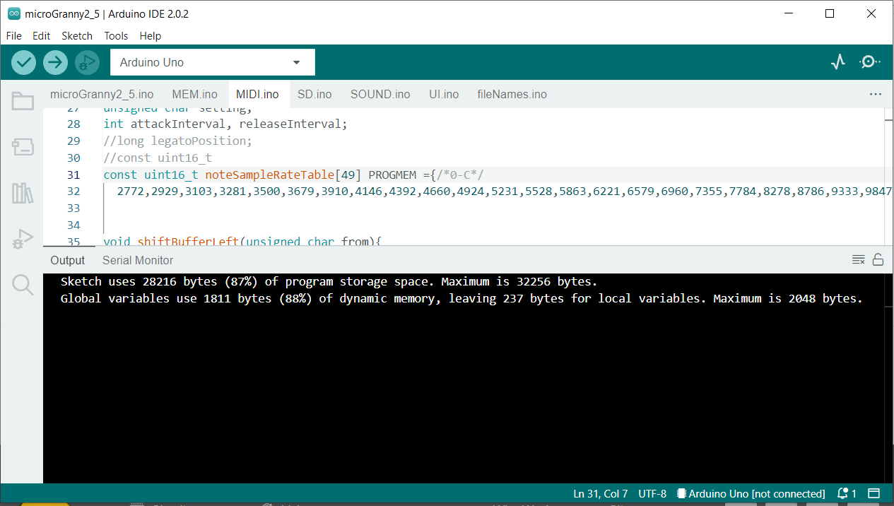 Compile the Source Code for Microgranny Sampler : 5 Steps - Instructables