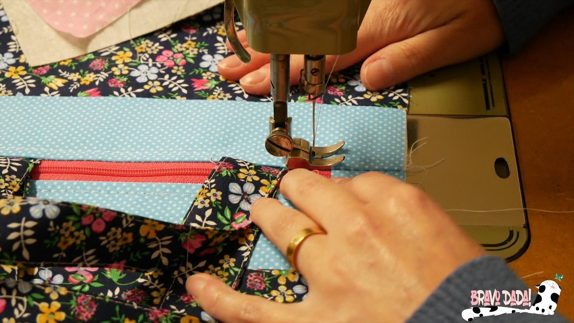 DIY How to Make a Zippered and Lined Tote Bag With Boxed Corners ...