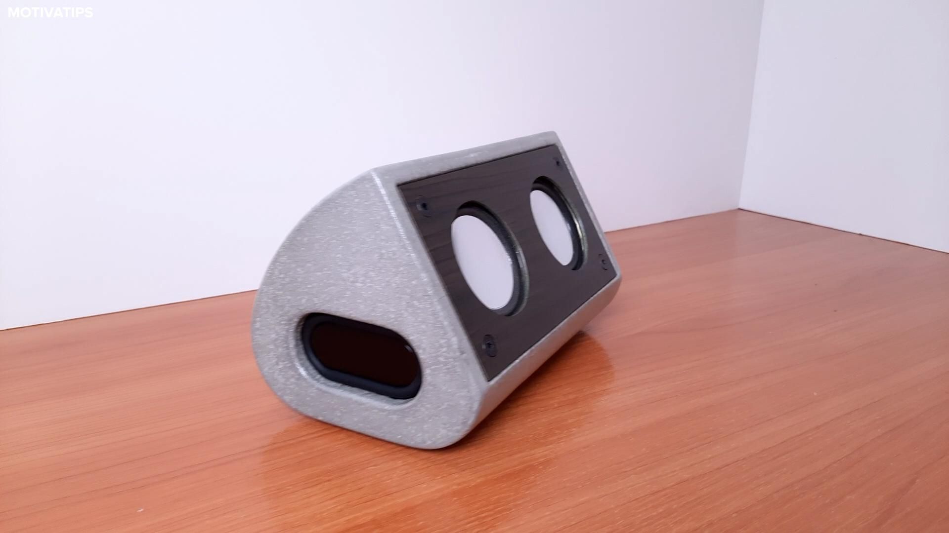 Concrete Bluetooth Stereo Speaker V2 : 5 Steps (with Pictures ...