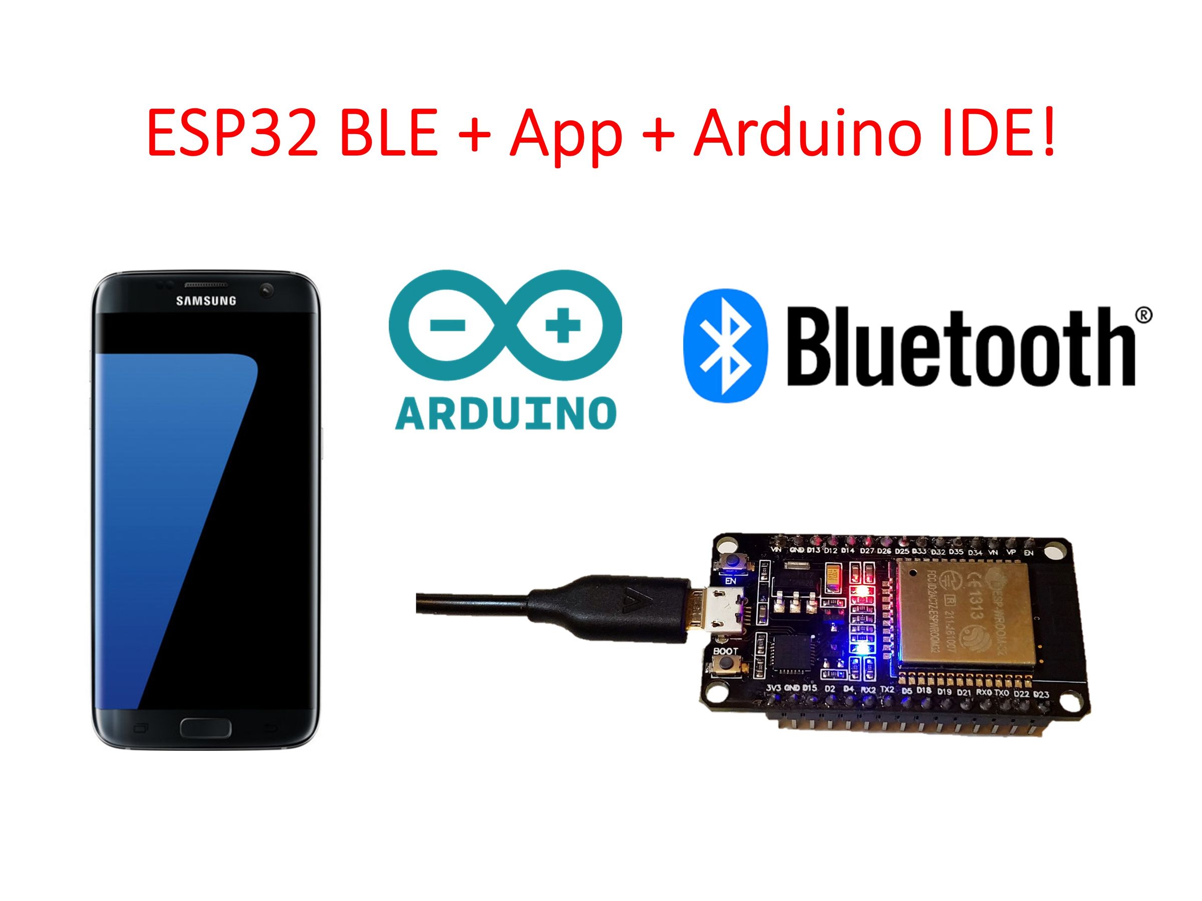 ESP32 BLE + Android + Arduino IDE = AWESOME : 5 Steps (with Pictures ...