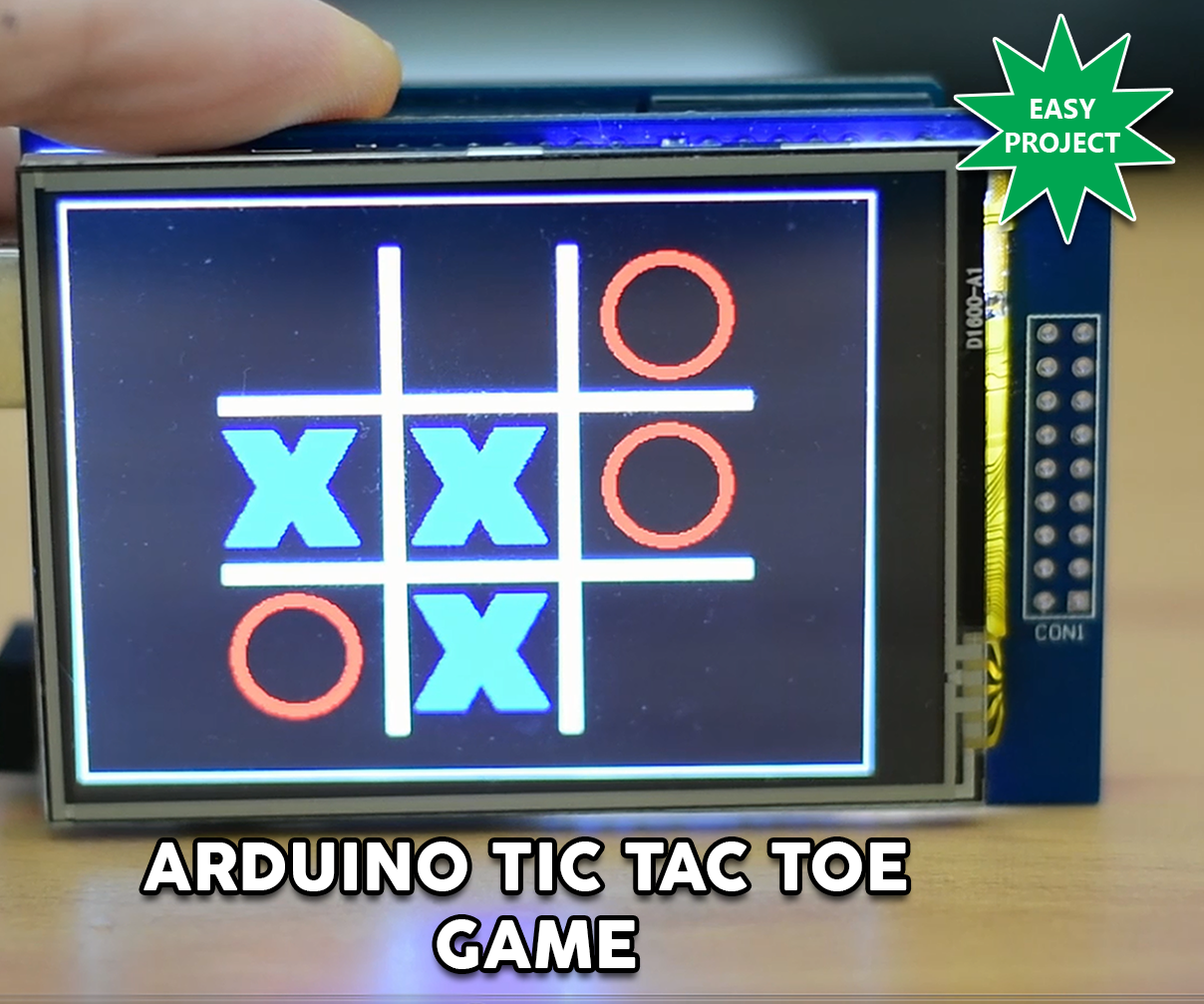 Arduino Touch Tic Tac Toe Game : 6 Steps (with Pictures) - Instructables
