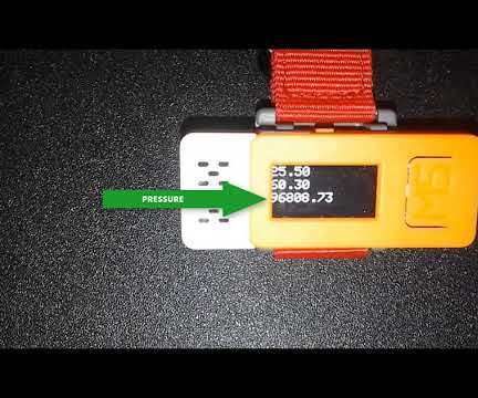 M5STACK How to Display Temperature, Humidity and Pressure on M5StickC ESP32 Using Visuino - Easy ...