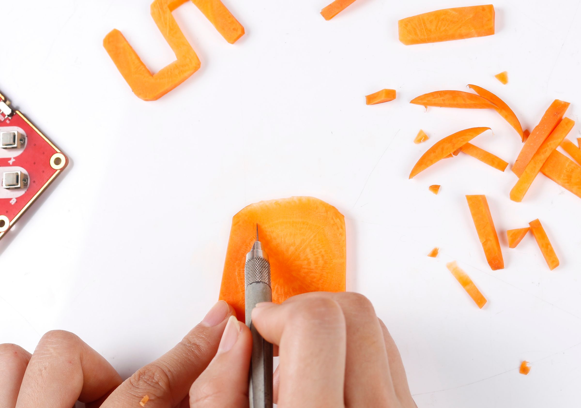 How to Make a Carrot Keyboard With Multi-Control : 7 Steps (with ...
