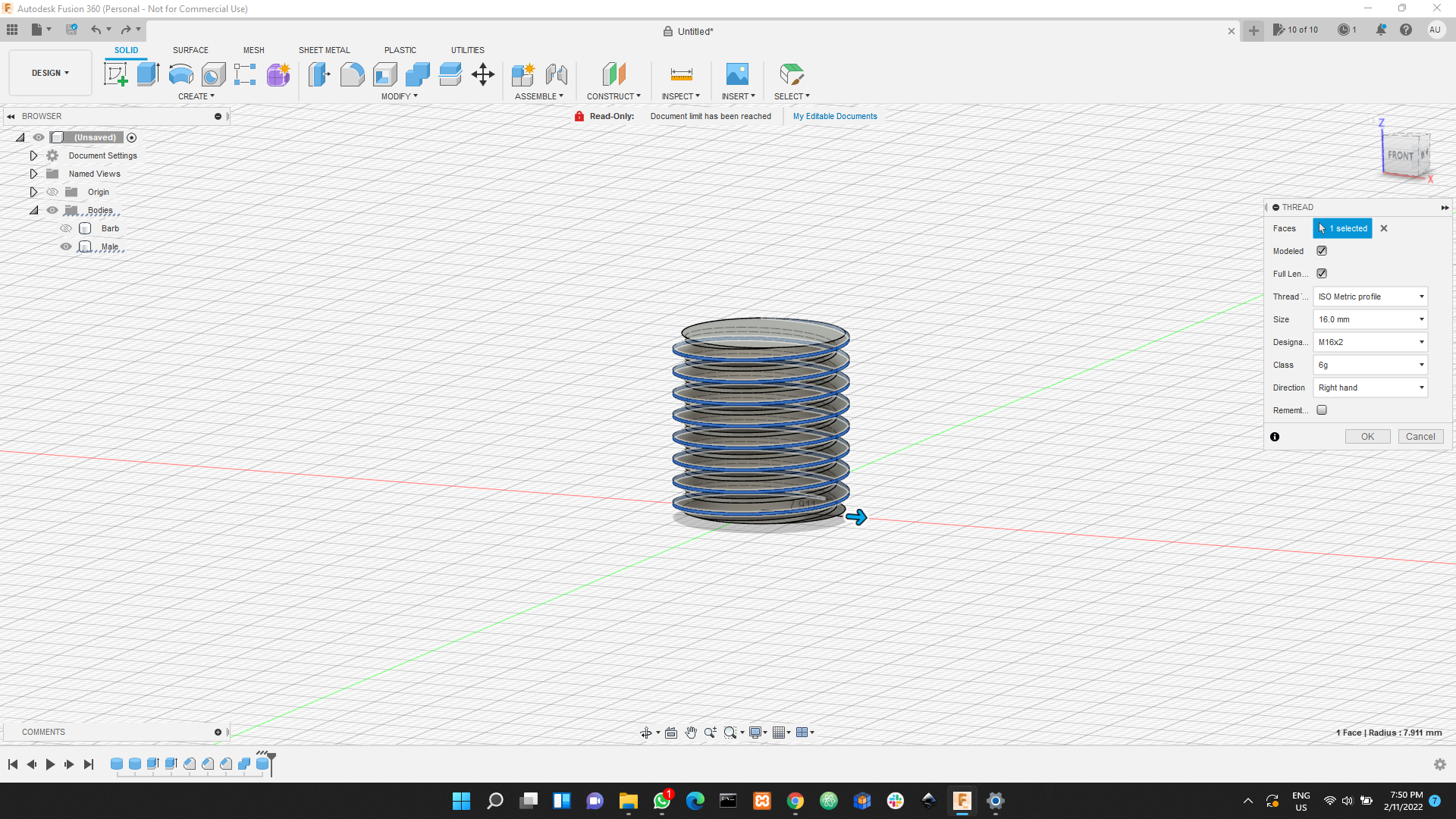3D Printed Fittings for Silicone Tubing (Fusion 360) : 8 Steps (with ...
