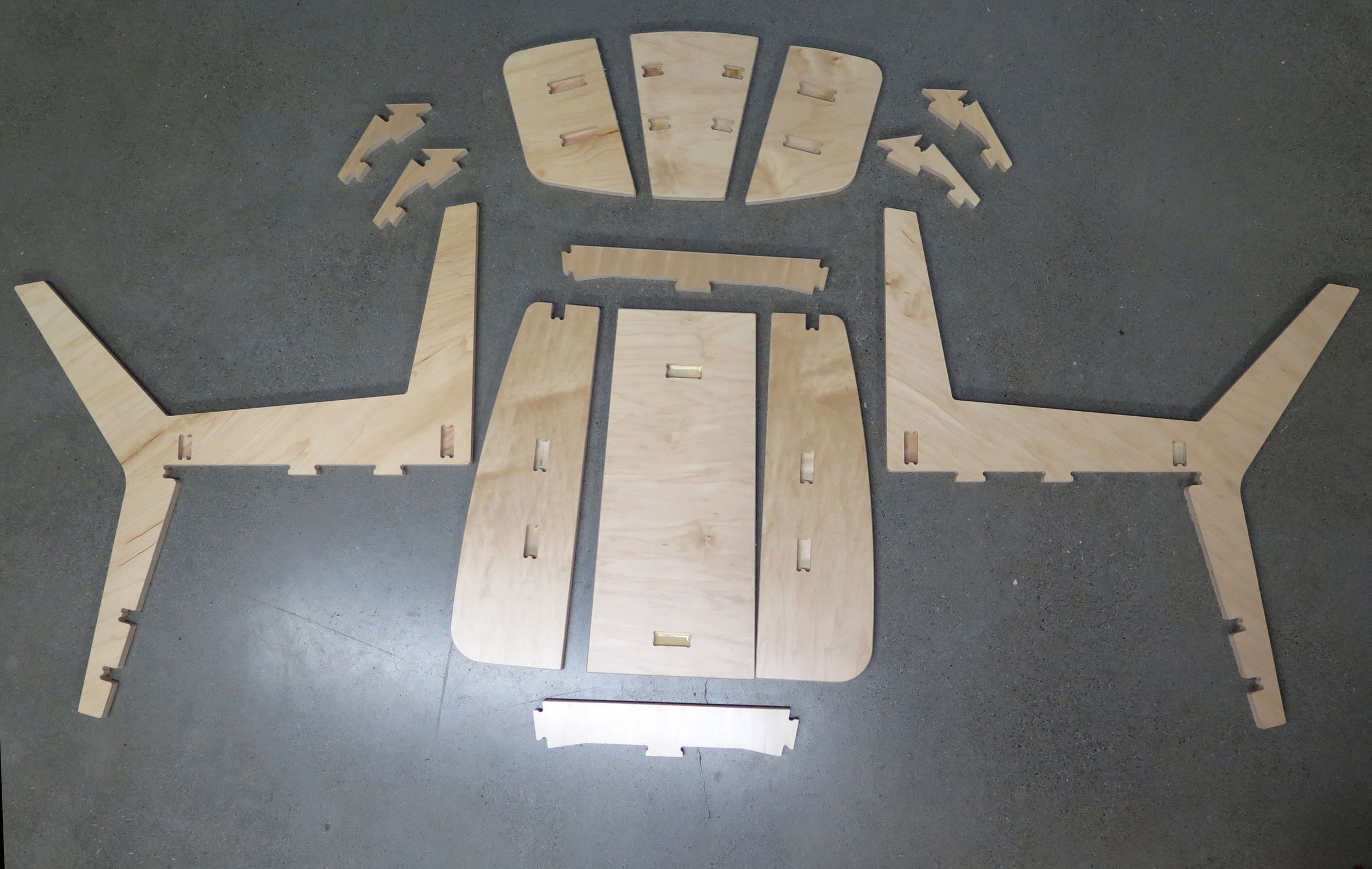 P9L - Lounge Chair Made With CNC Router : 13 Steps (with Pictures ...